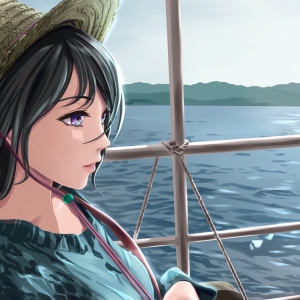 300x300 Resolution girl, hat, sea 300x300 Resolution Wallpaper ...