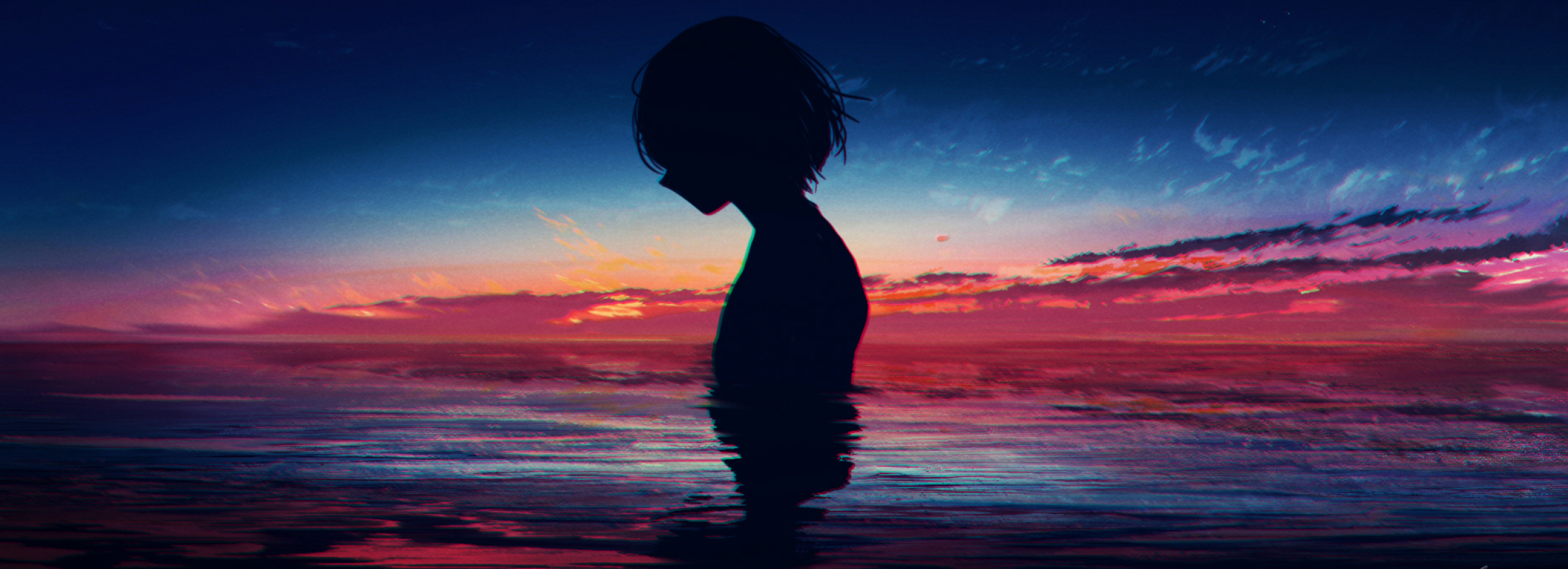 2480x900 Girl HD Felling Left Out 2480x900 Resolution Wallpaper, HD ...