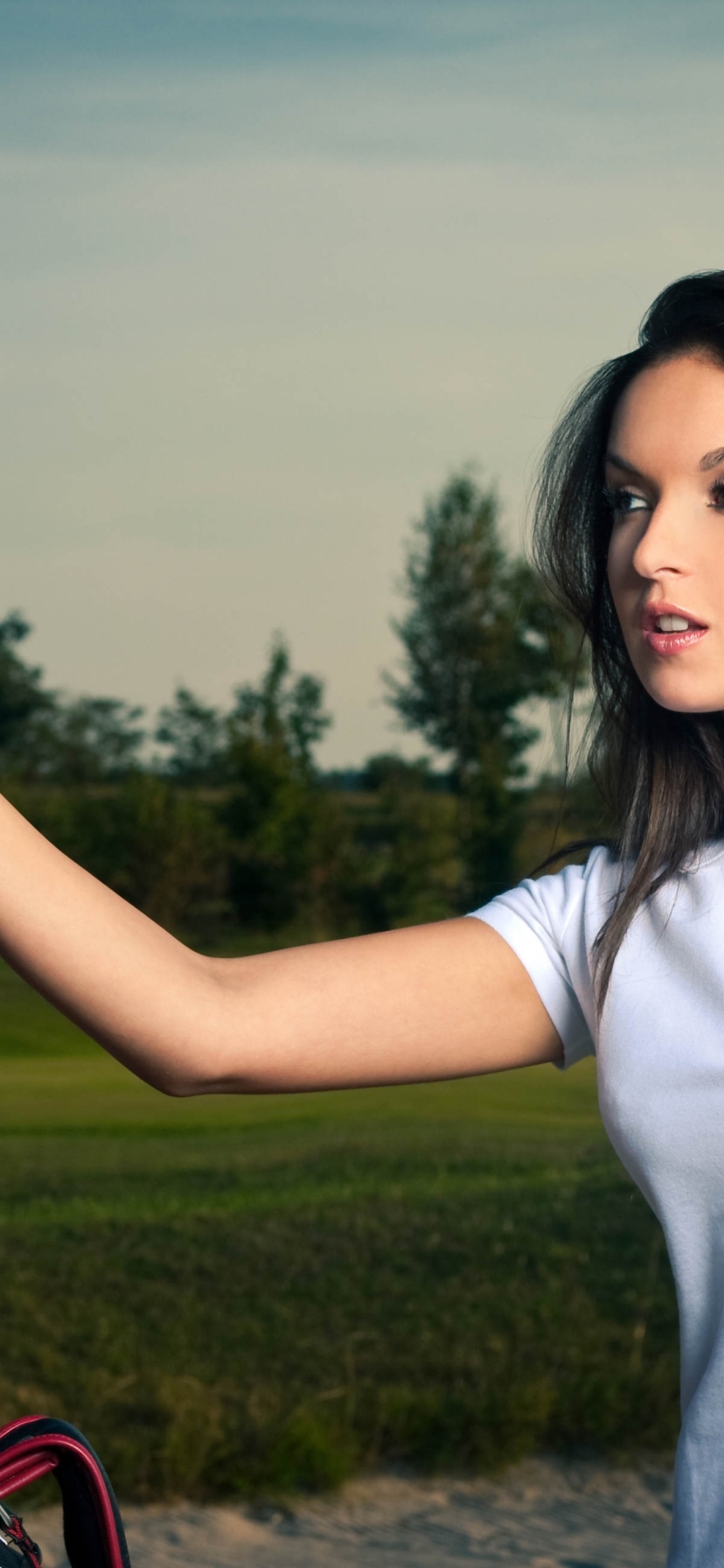 828x1792 Resolution girl, sticks, golf 828x1792 Resolution Wallpaper ...