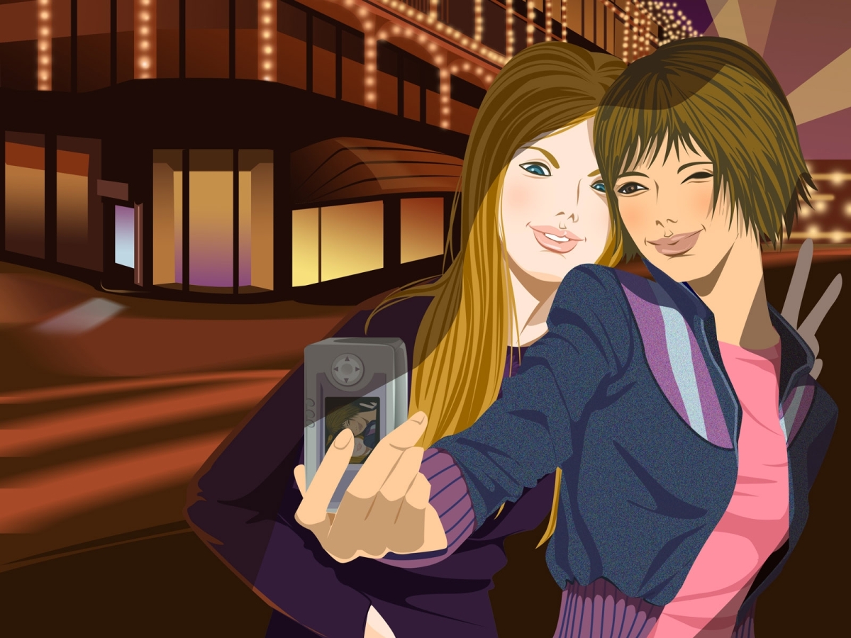 1200x900 Resolution girls, street, walk 1200x900 Resolution Wallpaper ...
