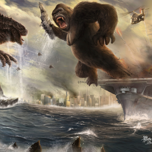 512x512 Resolution Godzilla vs Kong New 2021 512x512 Resolution ...