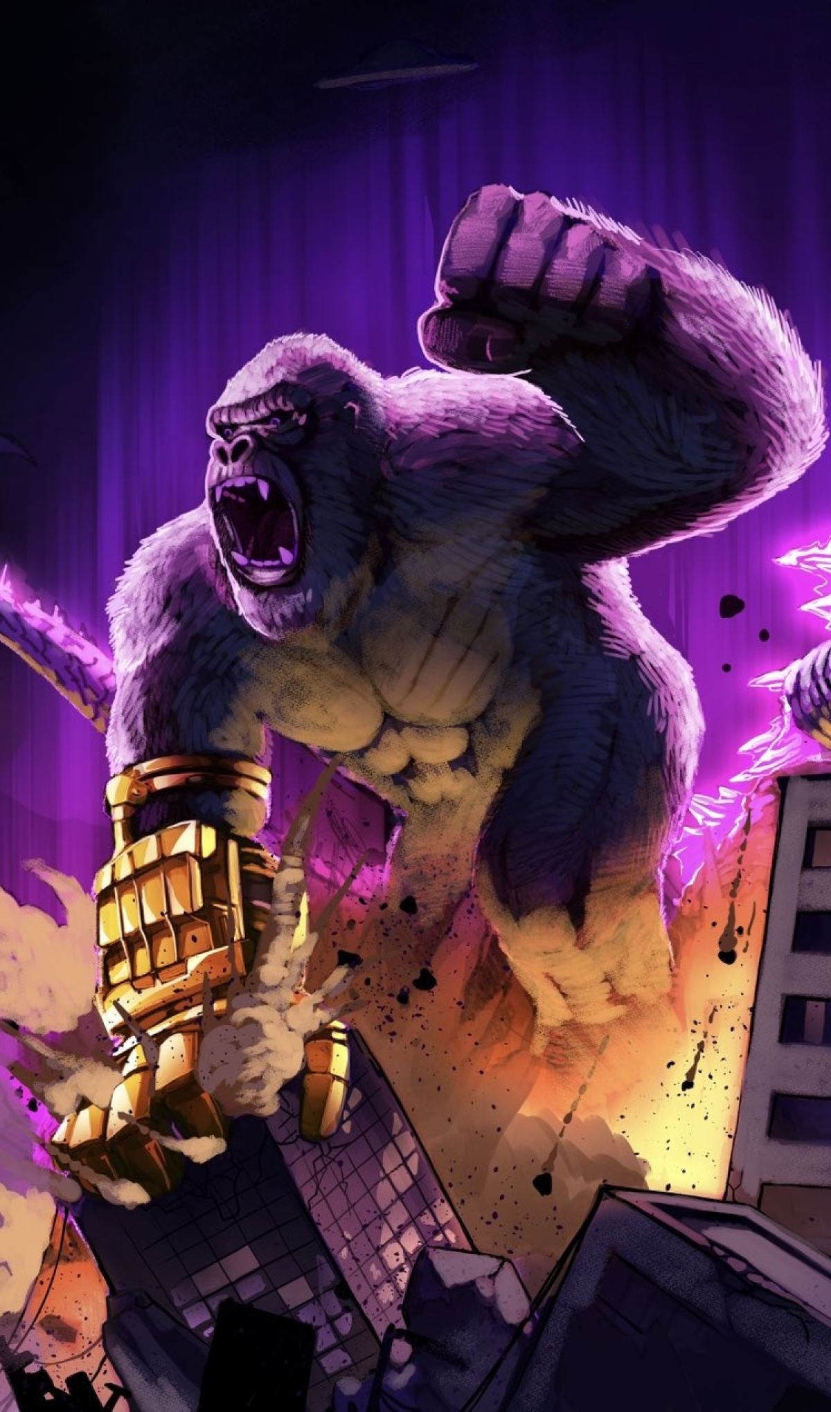 1200x2040 Resolution Godzilla X Kong Cool Poster 1200x2040 Resolution ...