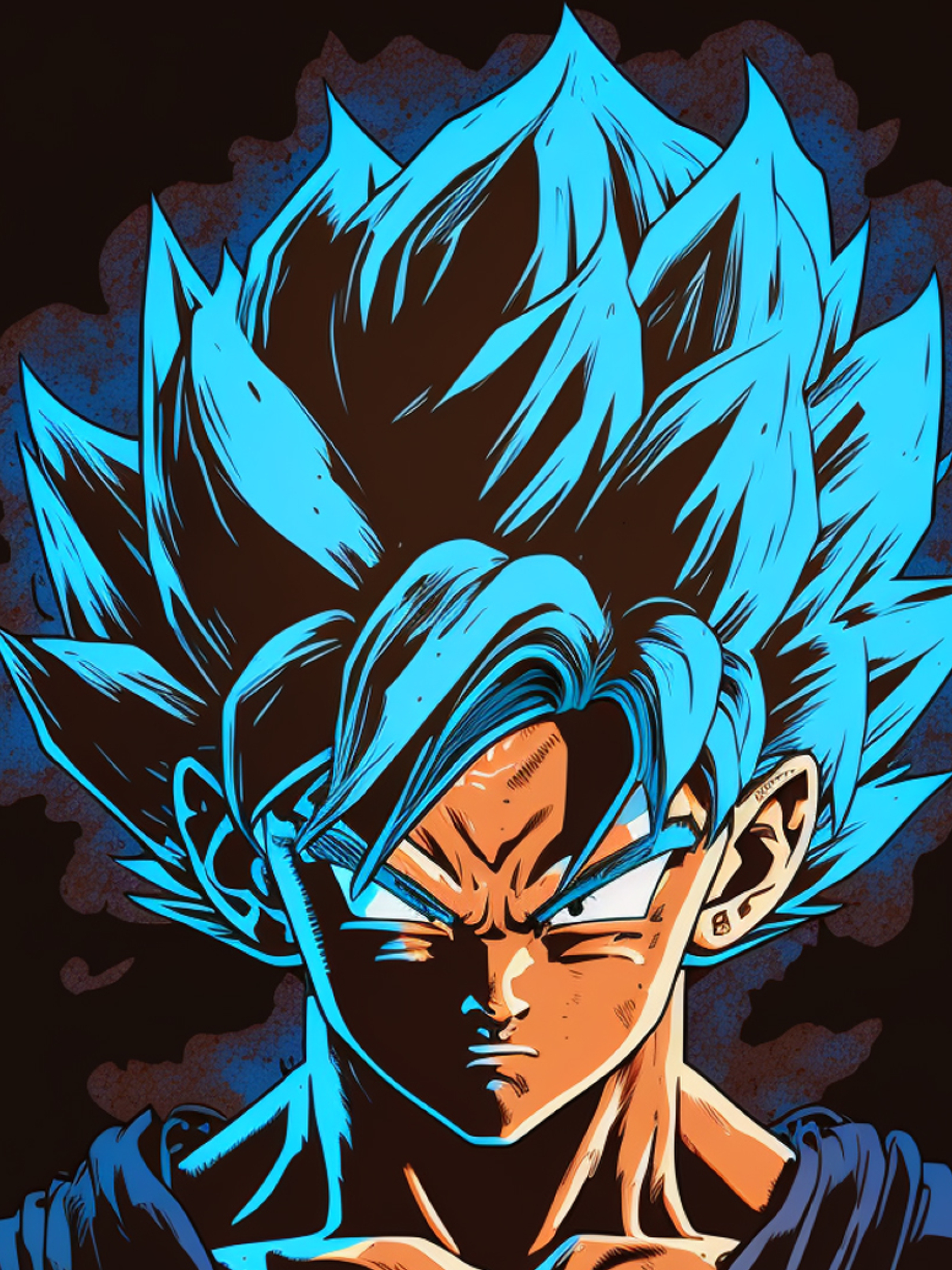 1650x2200 Resolution Goku Blue Dragon Ball 1650x2200 Resolution ...