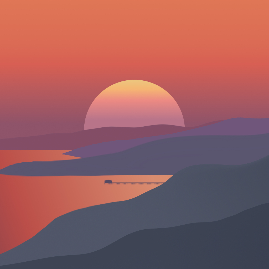 1024x1024 Resolution Gradient Artistic Sunset 4k 1024x1024 Resolution ...