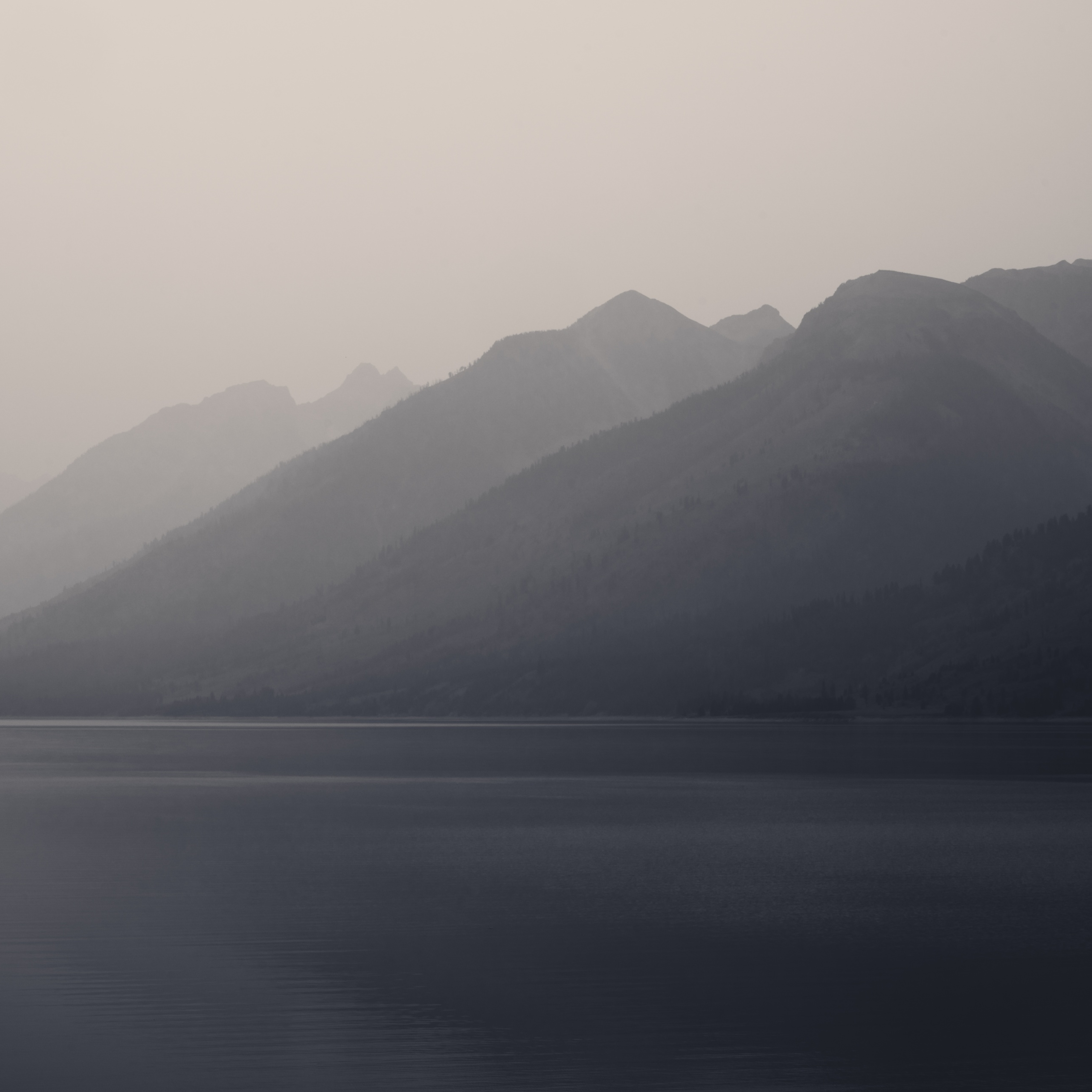 5000x5000 Resolution Grand Tetons Obscured HD Western Wildfires ...