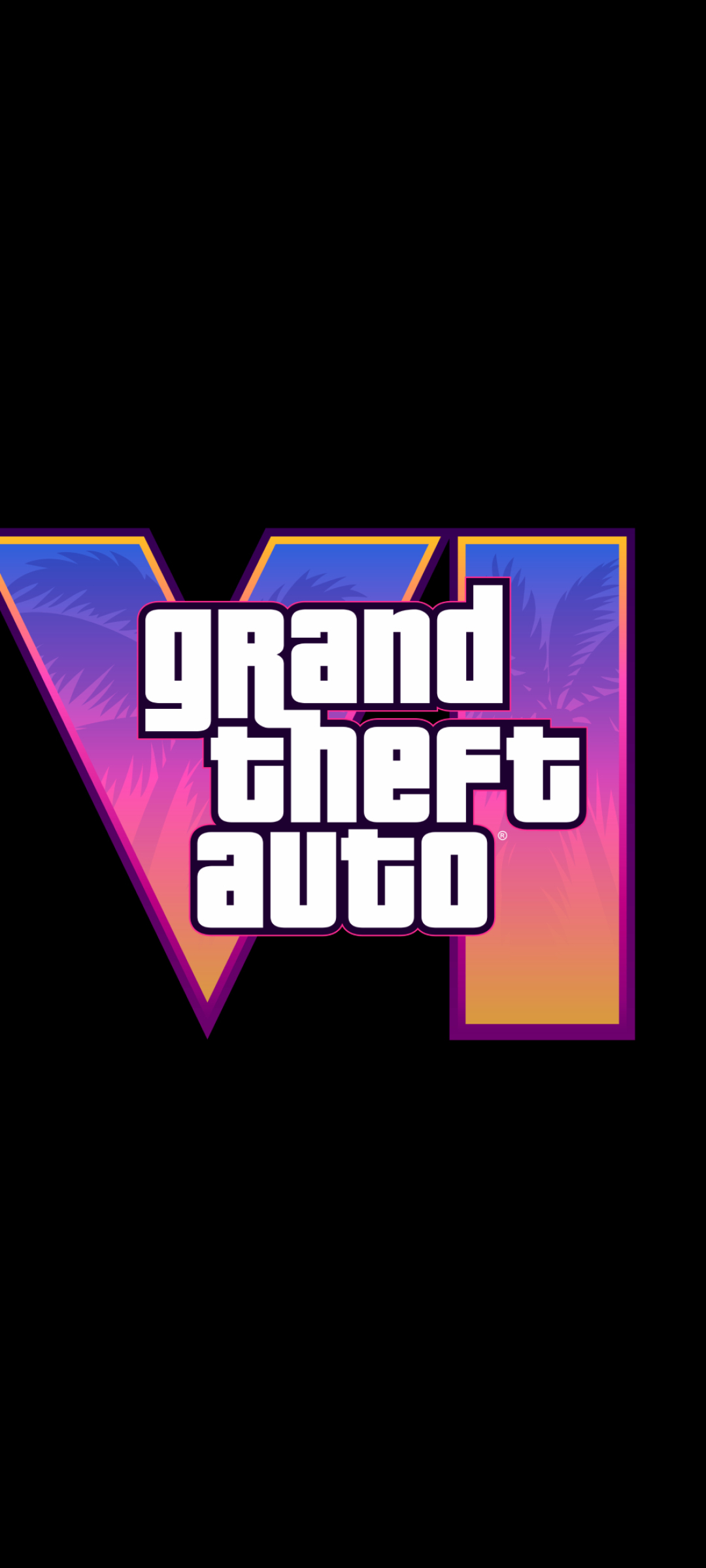 1080x2400 Resolution Grand Theft Auto VI Logo 1080x2400 Resolution ...