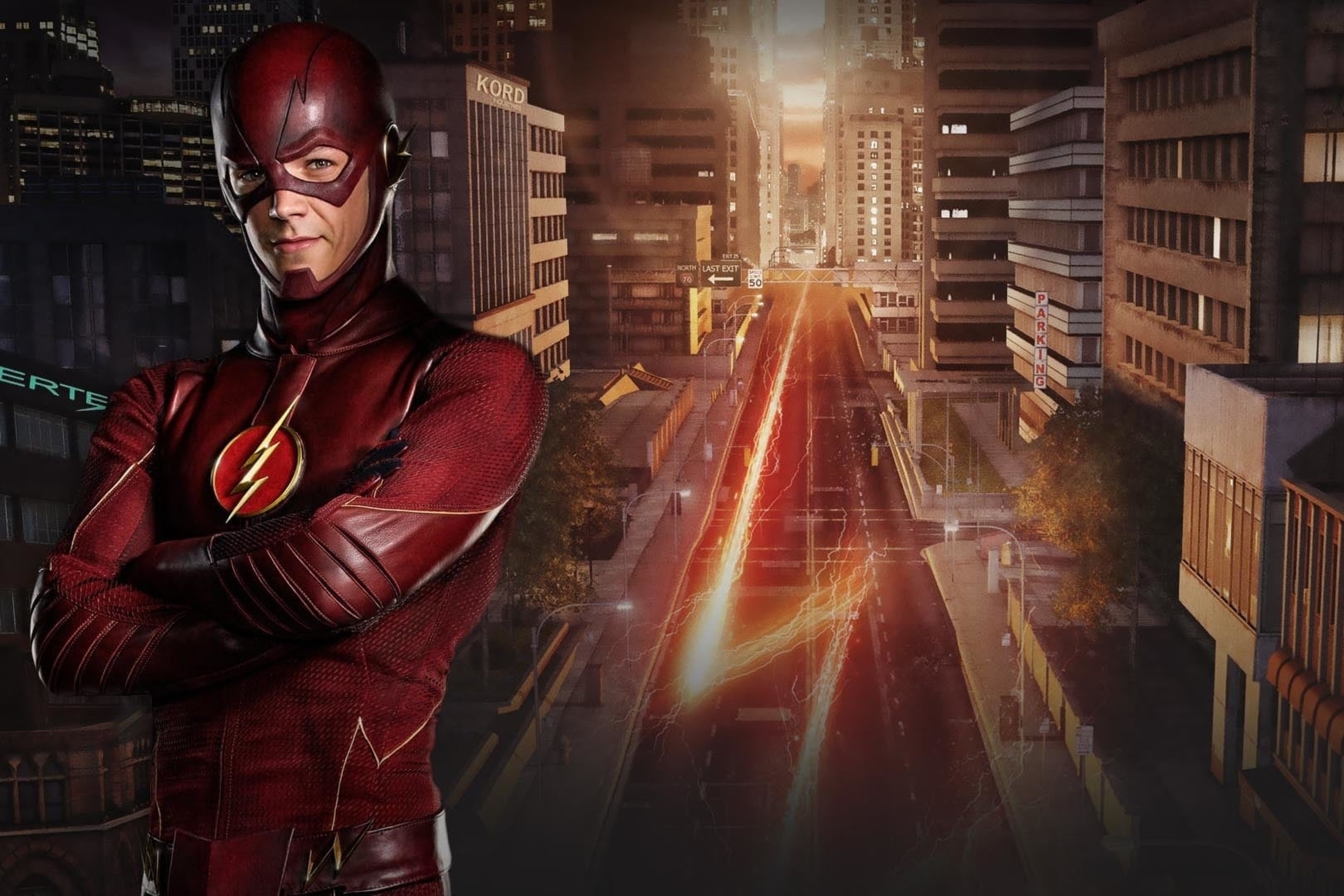 3840x2560 Resolution Grant Gustin as Flash 3840x2560 Resolution ...