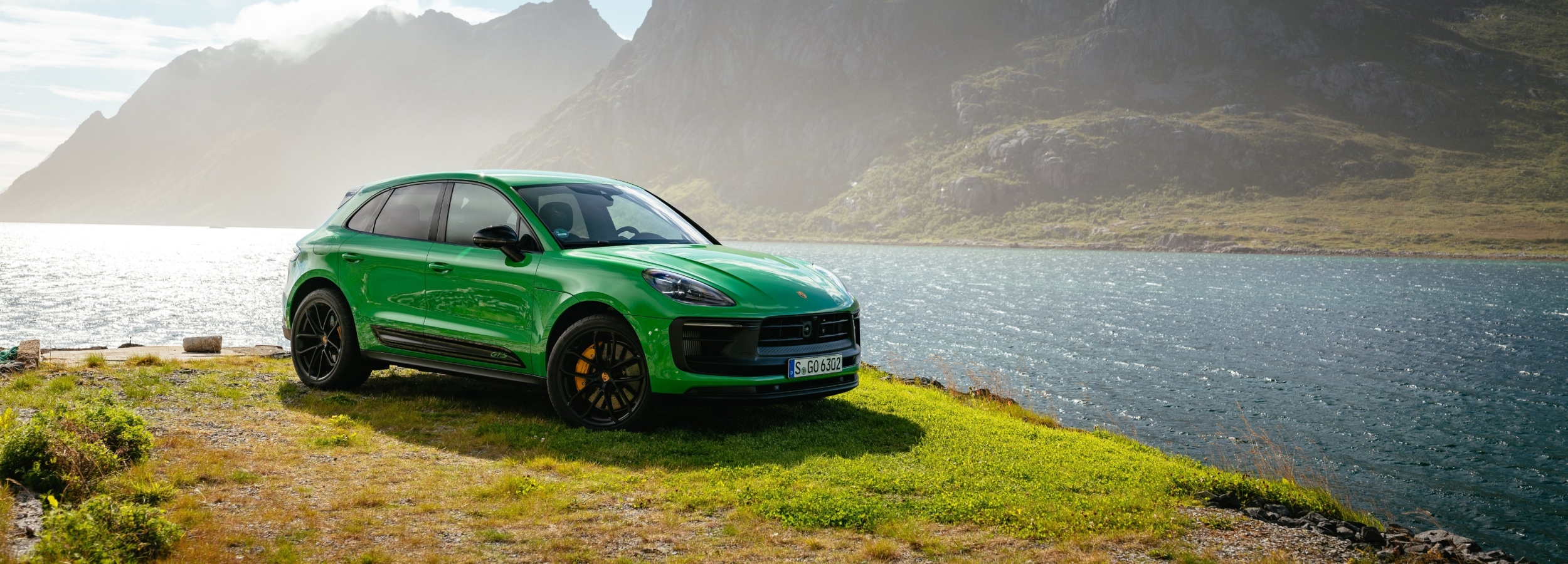 2500x900 Green Porsche Macan GTS 2500x900 Resolution Wallpaper, HD Cars ...