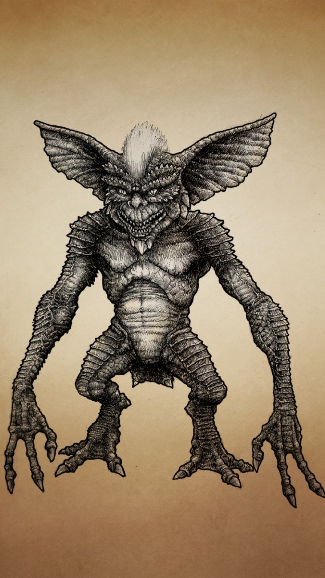 1081x1920 Resolution gremlin, art, texture 1081x1920 Resolution ...
