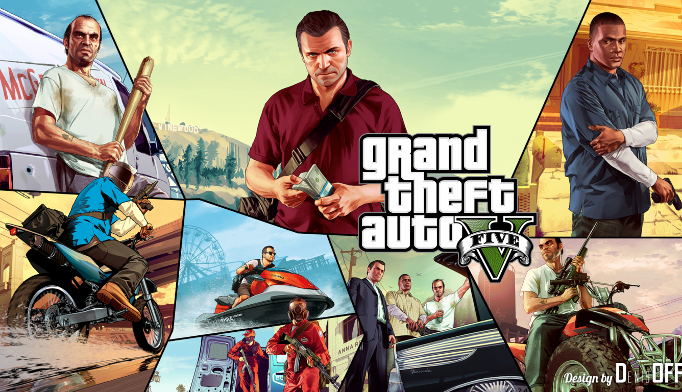 1336x768 gta, gta 5, 2015 HD Laptop Wallpaper, HD Games 4K Wallpapers ...