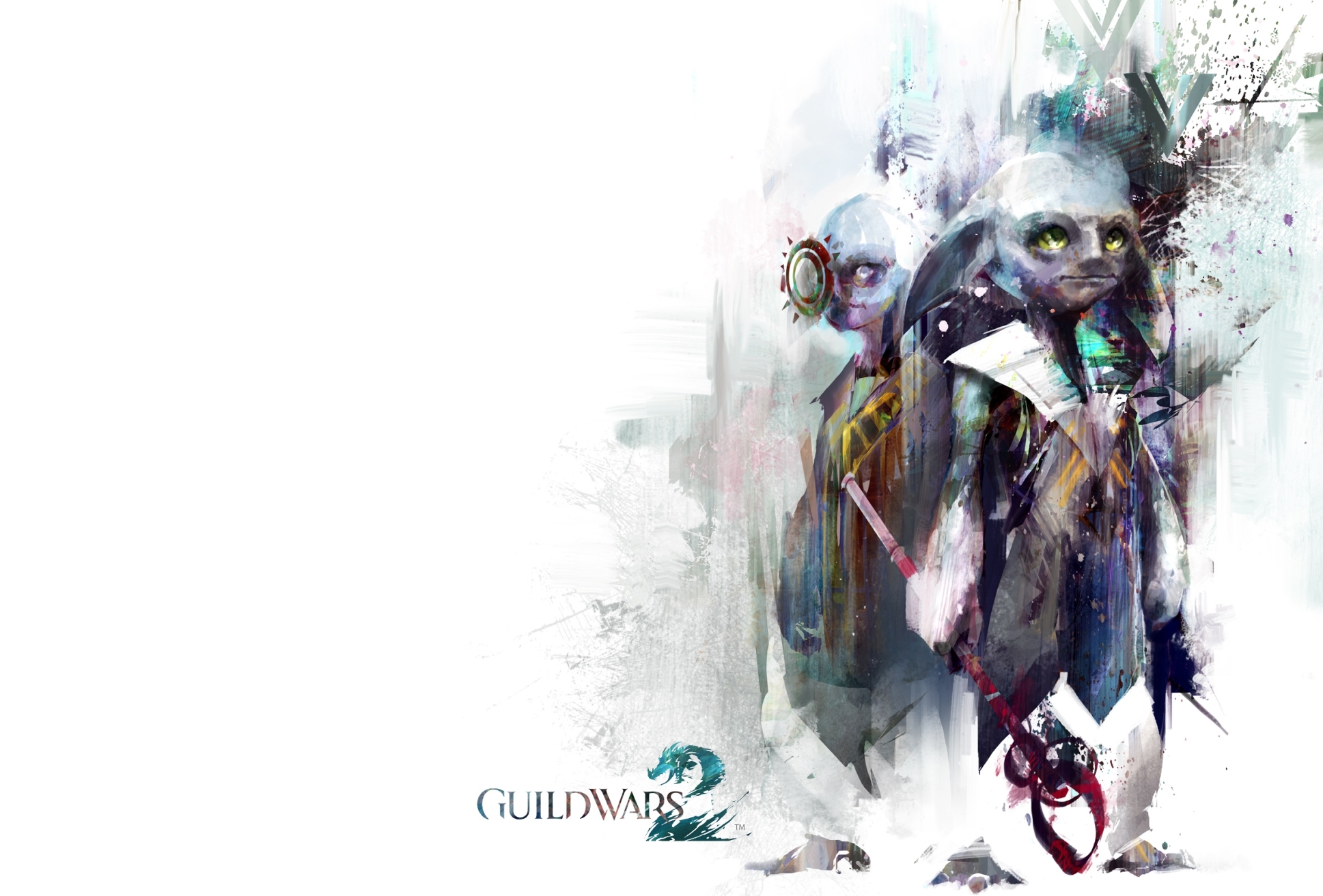 1937x1313 guild wars 2, ears, eyes 1937x1313 Resolution Wallpaper, HD ...