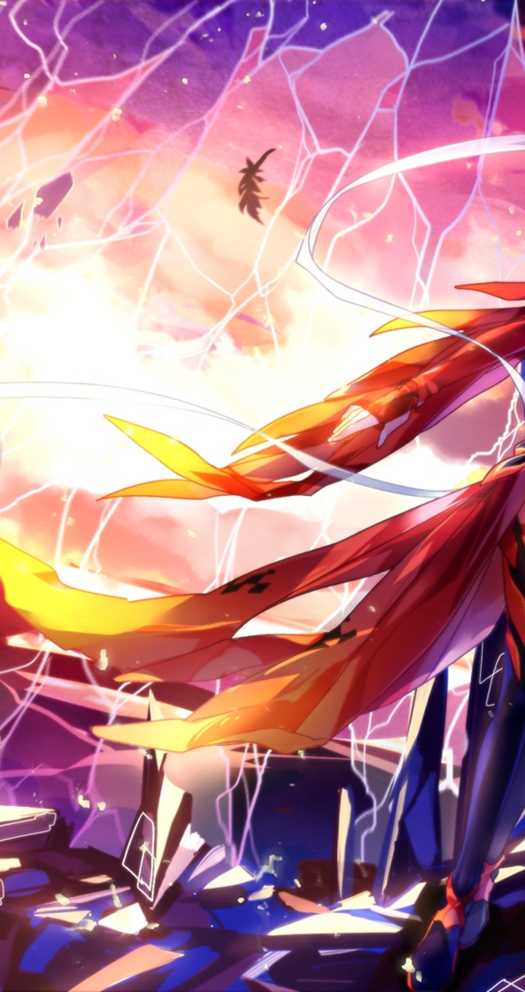 1082x2042 Resolution guilty crown, anime, inori 1082x2042 Resolution ...