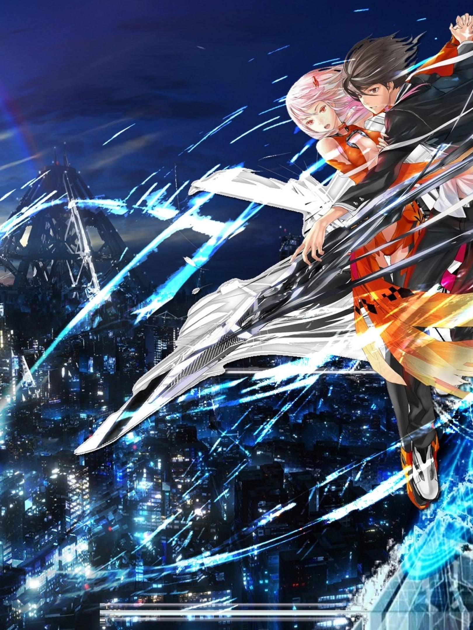 1620x2160 guilty crown, male, female 1620x2160 Resolution Wallpaper, HD ...