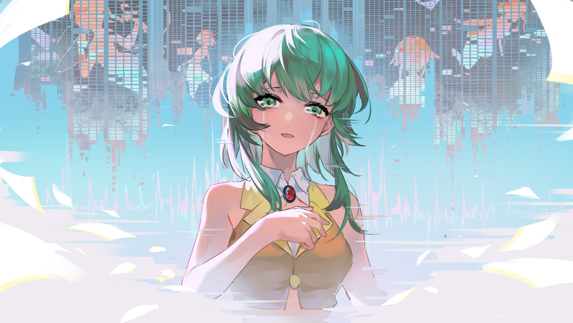 1920x1081 Resolution GUMI 4K Vocaloid 1920x1081 Resolution Wallpaper ...