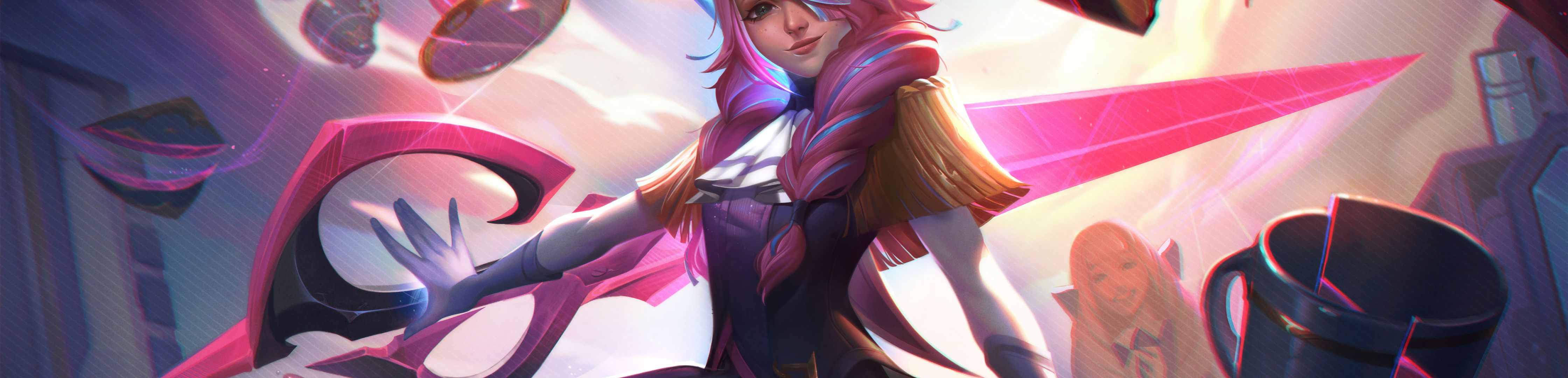 4480x1080 Gwen New HD League Of Legends 4480x1080 Resolution Wallpaper ...