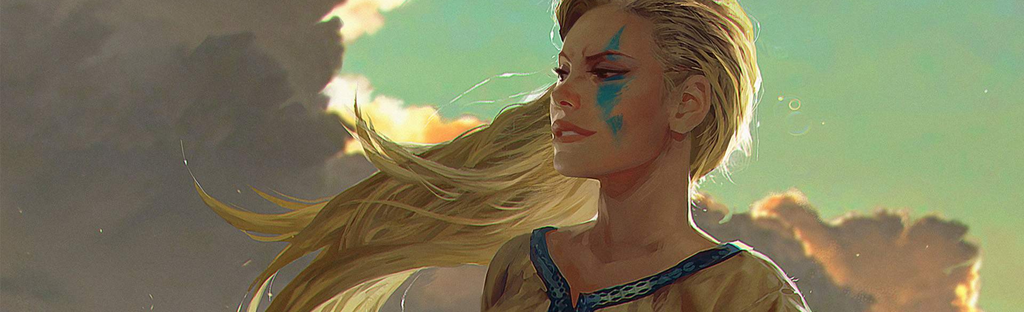 3540x1080 Resolution Gwent The Witcher Card Digital Artartwork ...