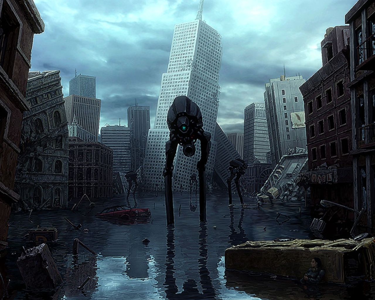 1280x1024 Half Life Game City 1280x1024 Resolution Wallpaper, HD Games ...