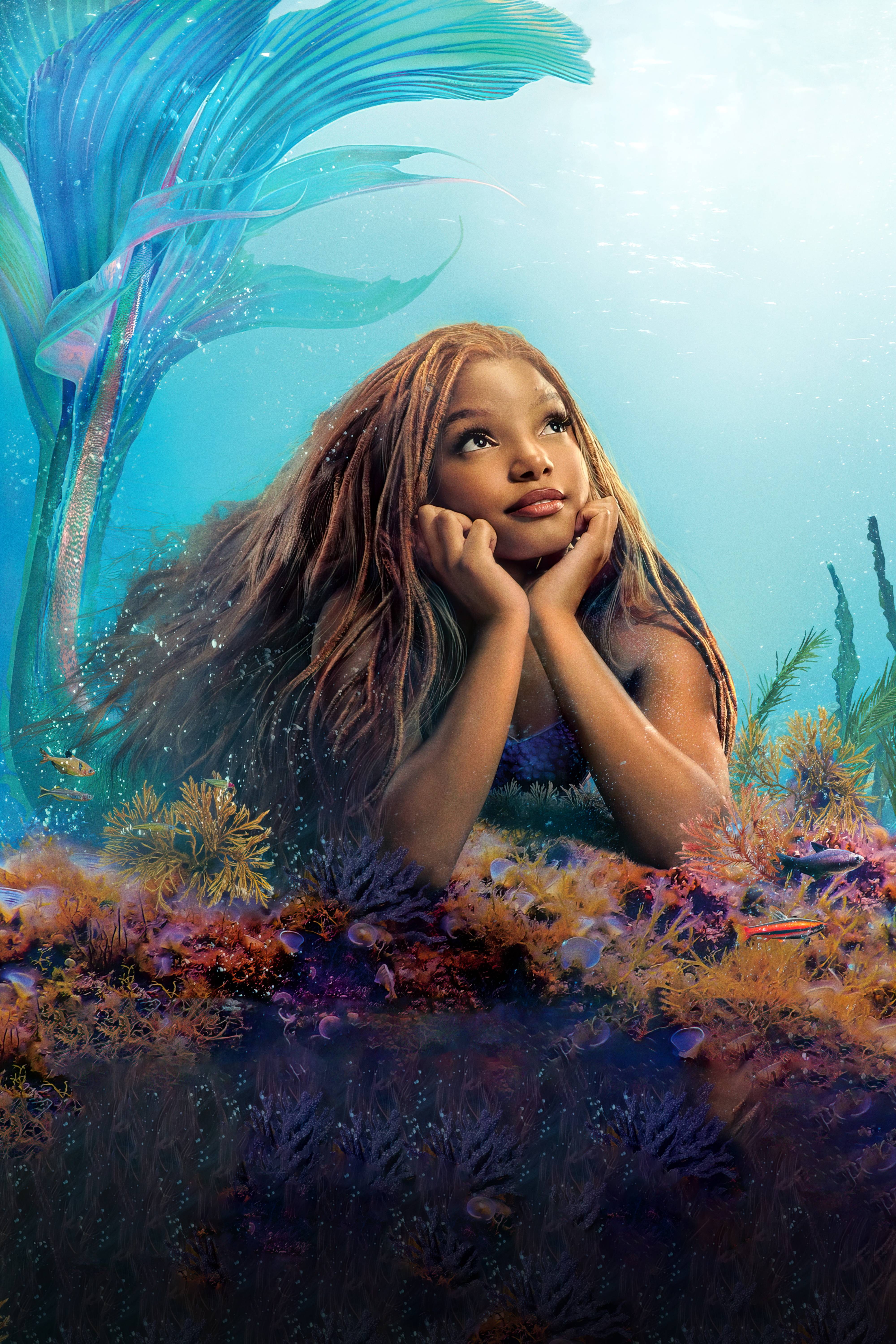 9680x8320 Halle Bailey 4K Little Mermaid Movie 9680x8320 Resolution ...