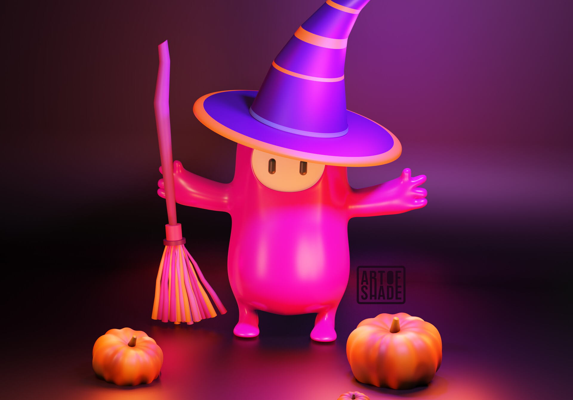 1920x1339 Resolution Halloween Fall Guys 1920x1339 Resolution Wallpaper ...