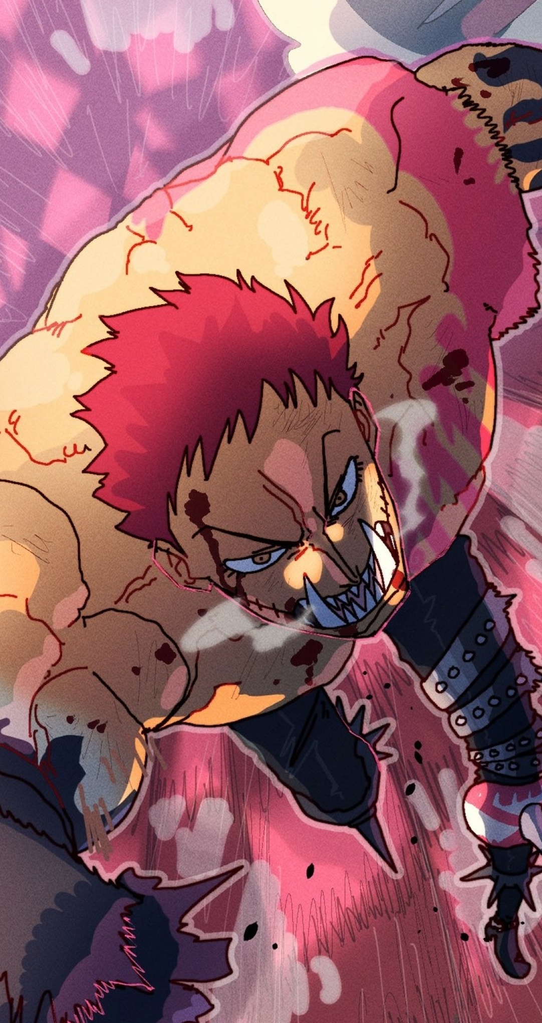 1082x2042 HD Charlotte Katakuri HD One Piece Art 1082x2042 Resolution ...