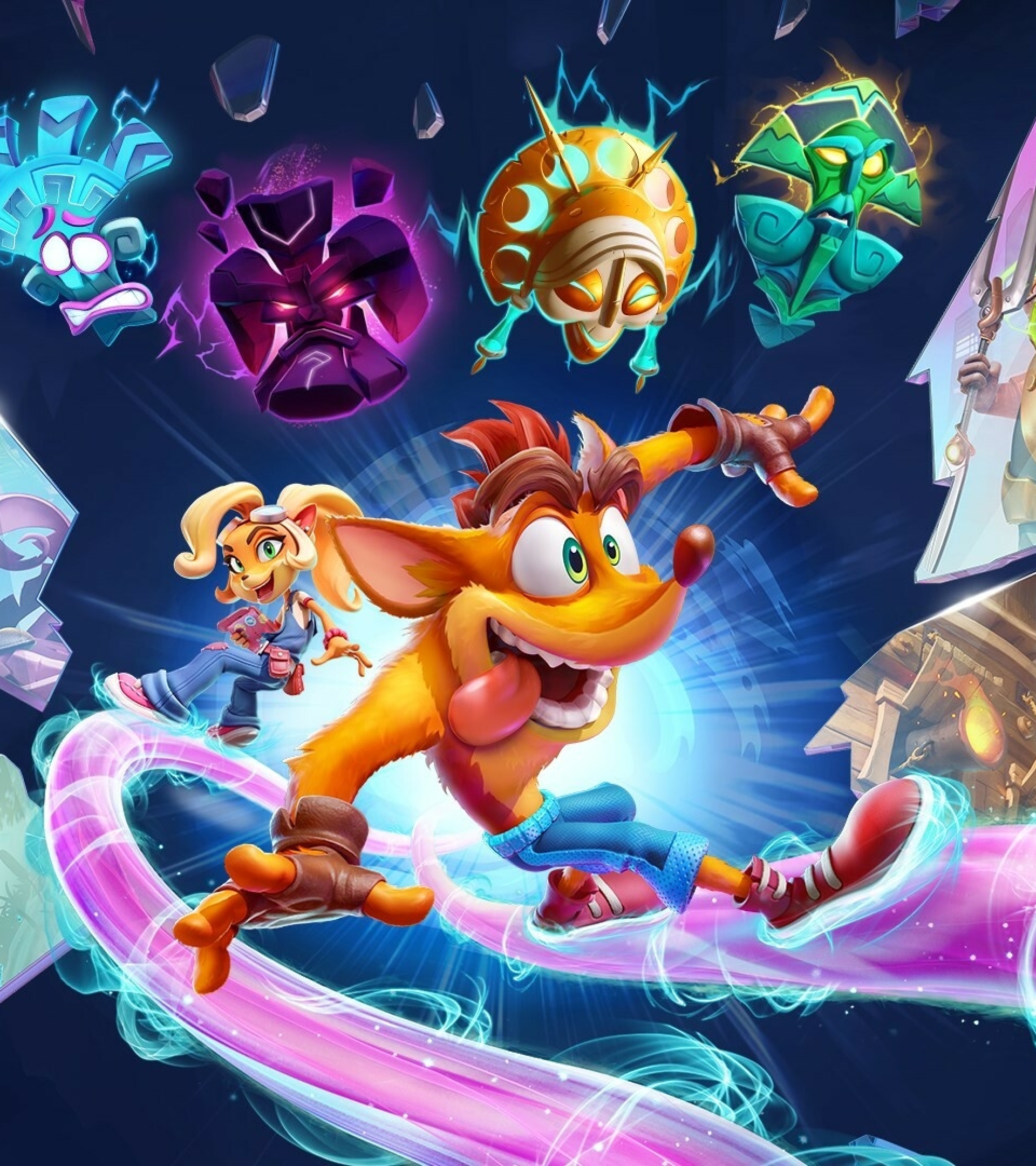 1920x2160 HD Crash Bandicoot 4 It's About Time Digital 1920x2160 ...
