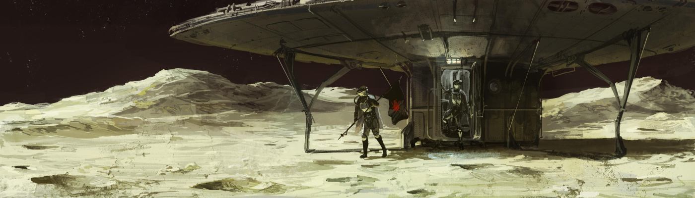 1400x400 Resolution HD Moon Landing Fantasy Art 1400x400 Resolution ...