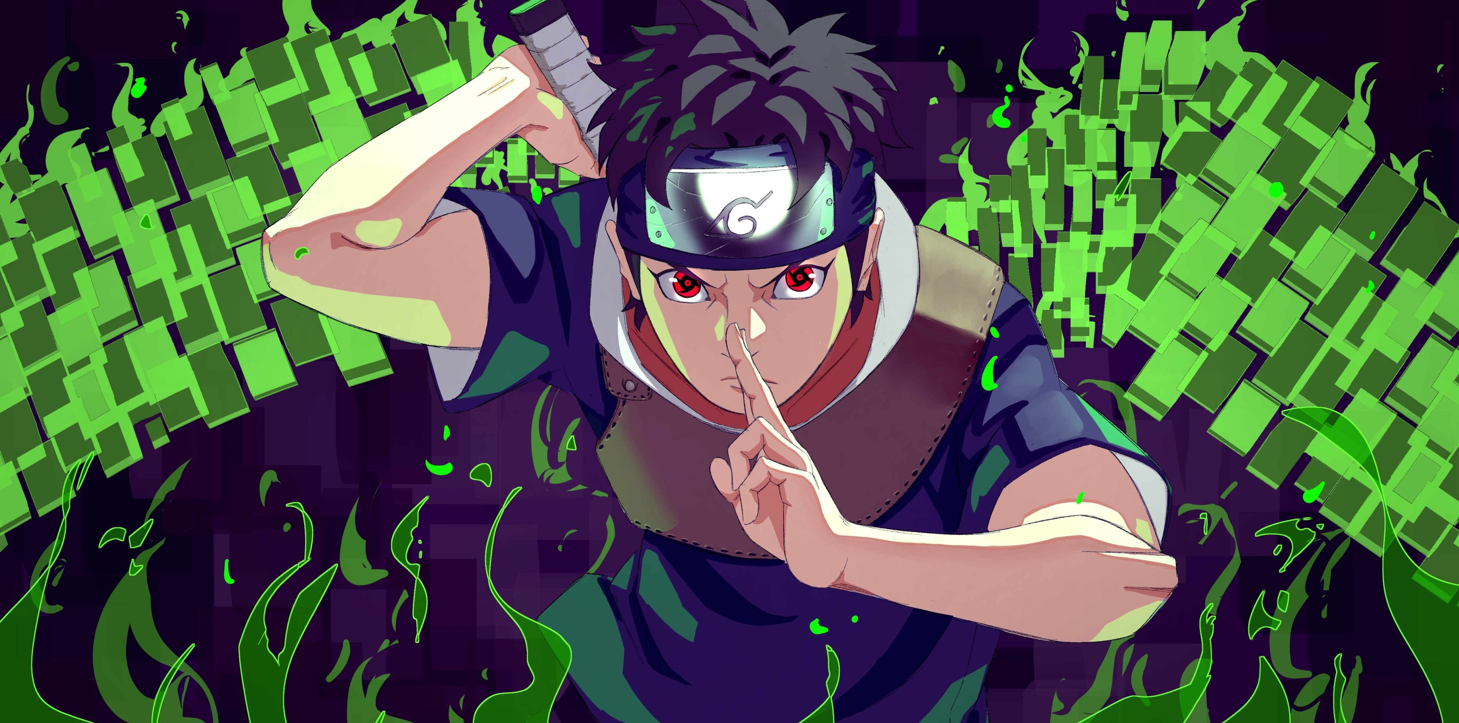 4840x2400 HD Naruto Shisui Uchiha Digital Art 4840x2400 Resolution ...