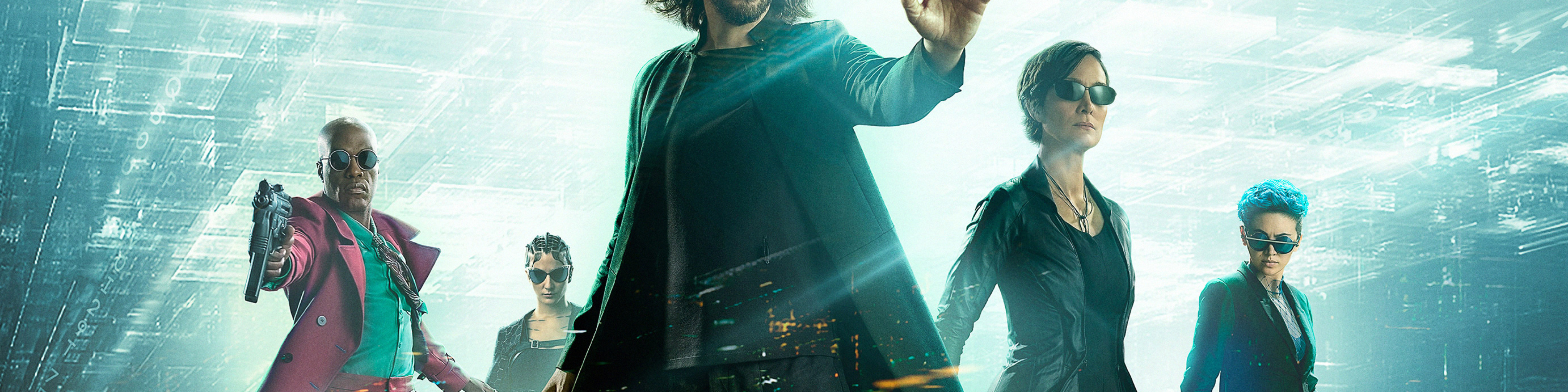 4080x1020 Resolution HD The Matrix Reserructions Poster 4080x1020 ...