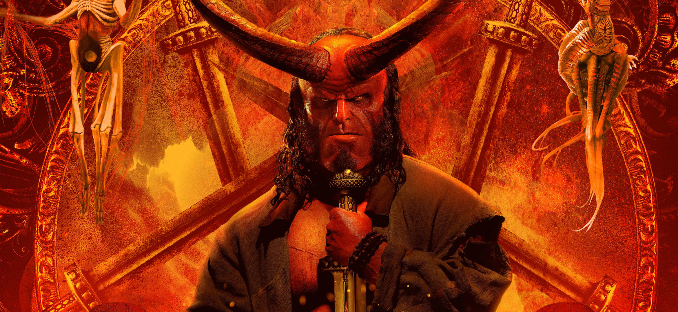 2340x1080 Hellboy Movie 4K 2340x1080 Resolution Wallpaper, HD Movies 4K ...