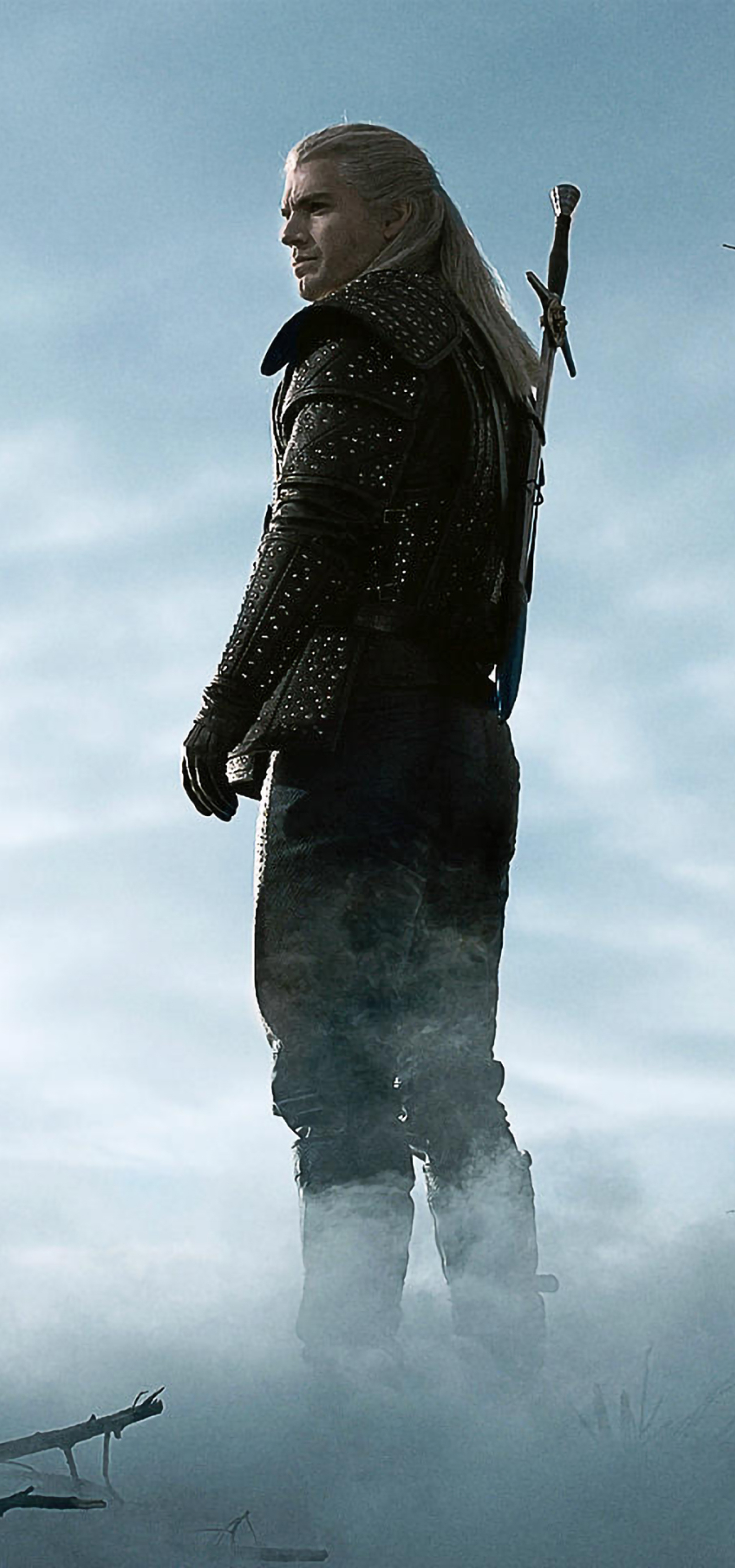 1500x3200 Resolution Henry Cavill as Geralt de Rivia In The Witcher ...
