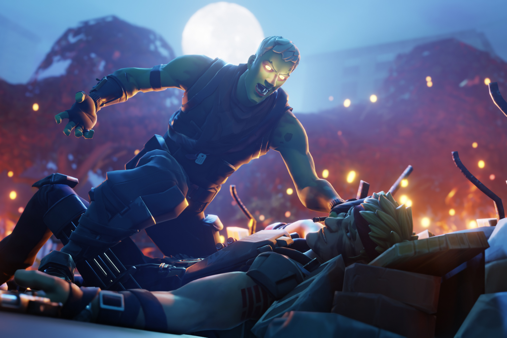 2000x1333 Resolution Heroes vs Zombies Fortnite 2000x1333 Resolution ...