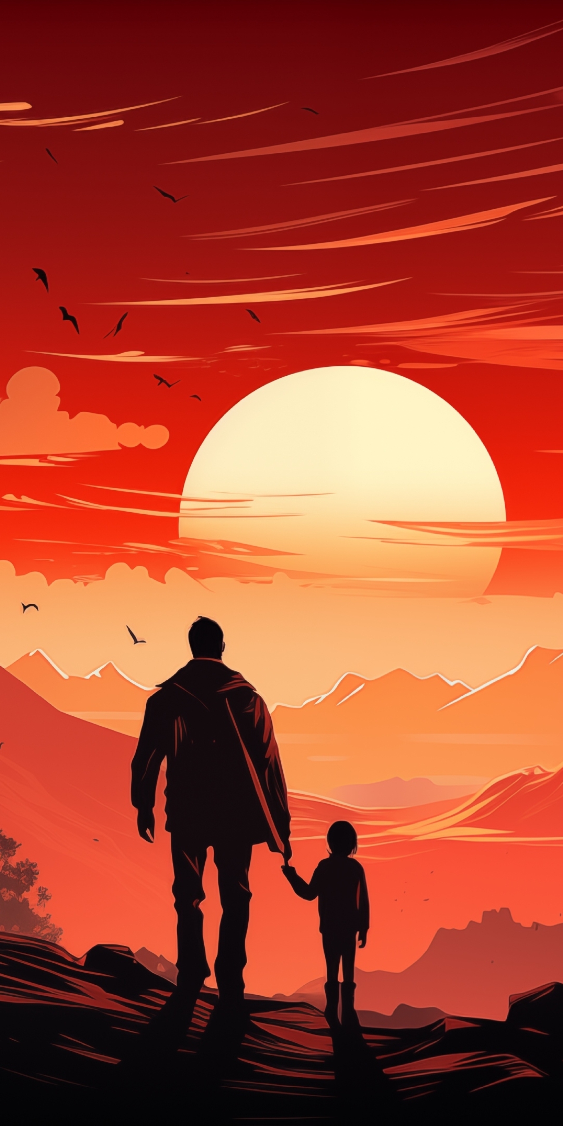 1920x3840 Resolution Holiday Father's Day 4k Art 1920x3840 Resolution ...