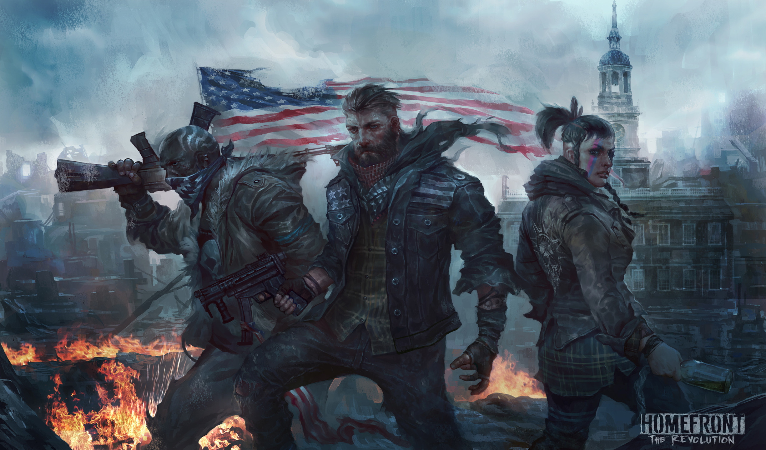 2450x1440 Resolution Homefront The Revolution Artwork 2450x1440 ...
