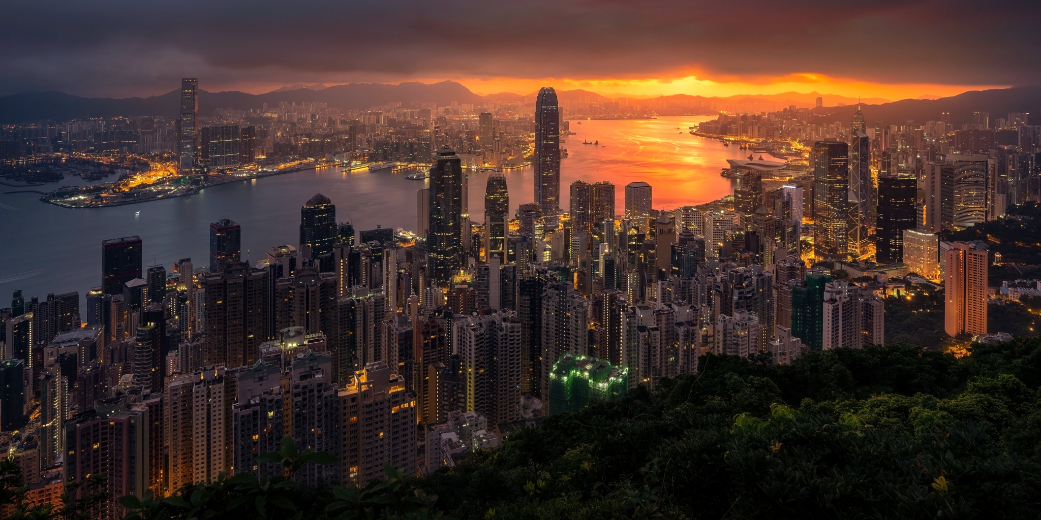 2048x1024 Resolution Hong Kong 4k City Photography 2048x1024 Resolution ...
