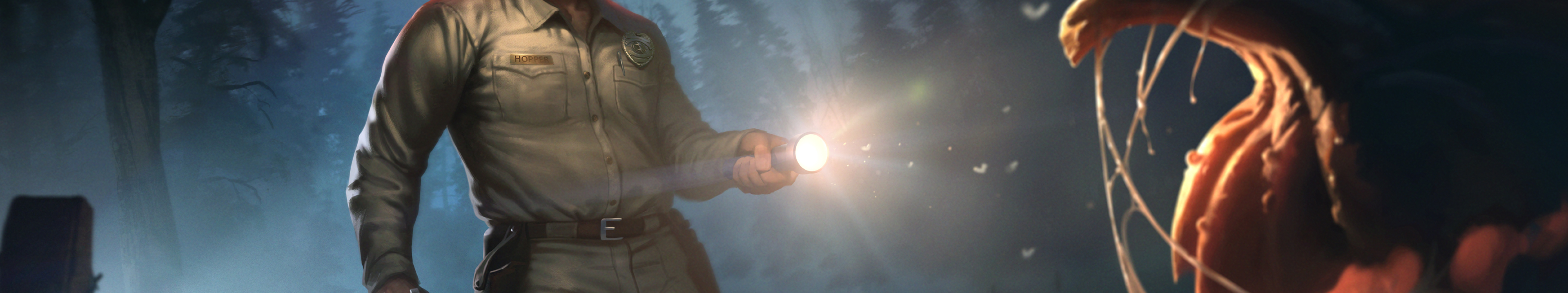5760x1080 Resolution Hopper Apollo Stranger Things x Smite 5760x1080 ...