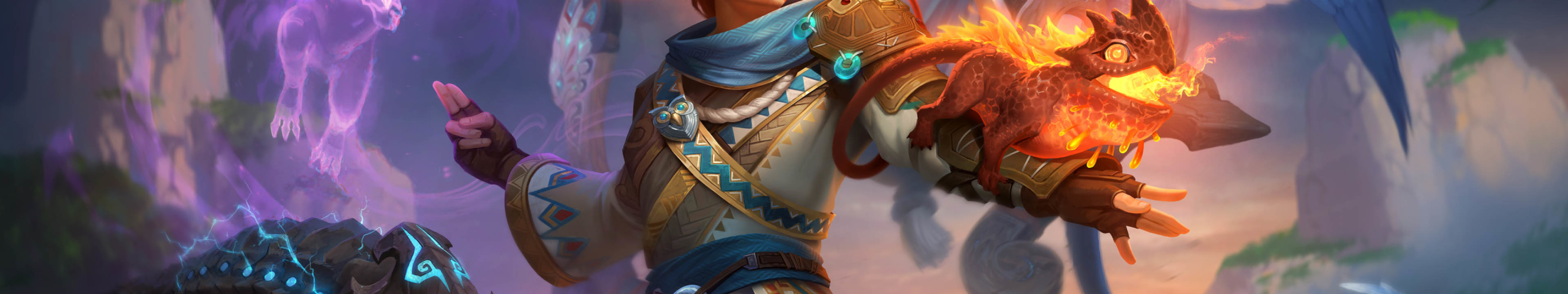 5760x1080 Resolution Hou Yi in Smite 5760x1080 Resolution Wallpaper ...