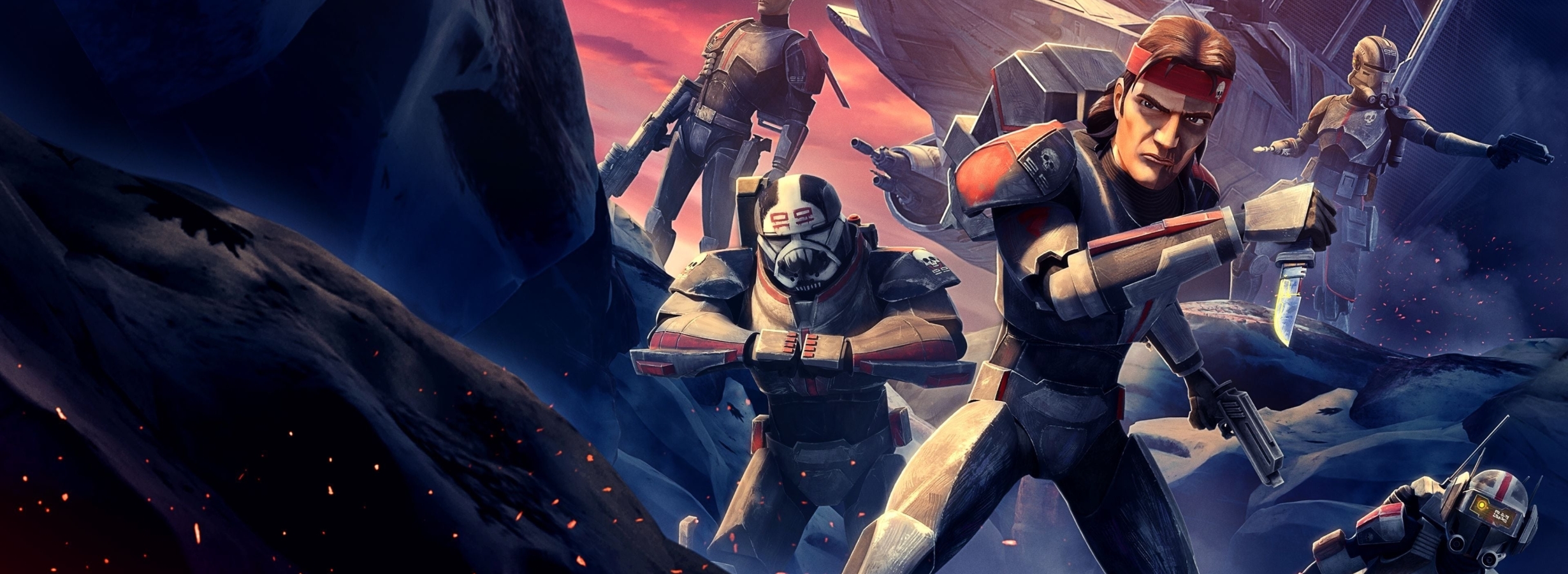 2460x900 Hunter The Bad Batch 2460x900 Resolution Wallpaper, HD TV ...