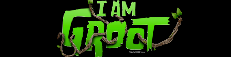 800x200 I Am Groot Disney Logo 800x200 Resolution Wallpaper, HD TV ...