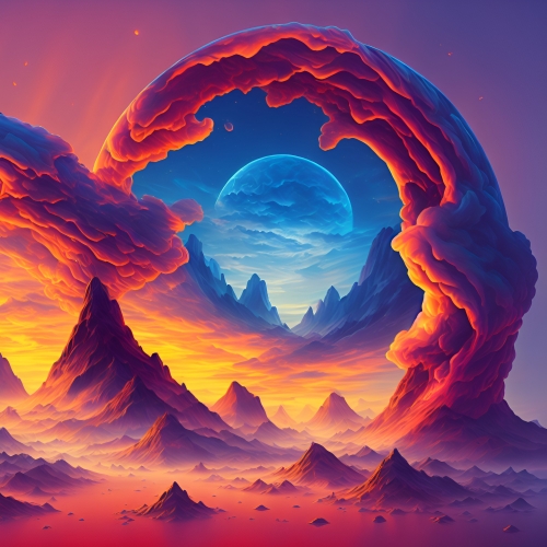 500x500 Resolution Imaginary Fantasy World HD AI Art 500x500 Resolution ...