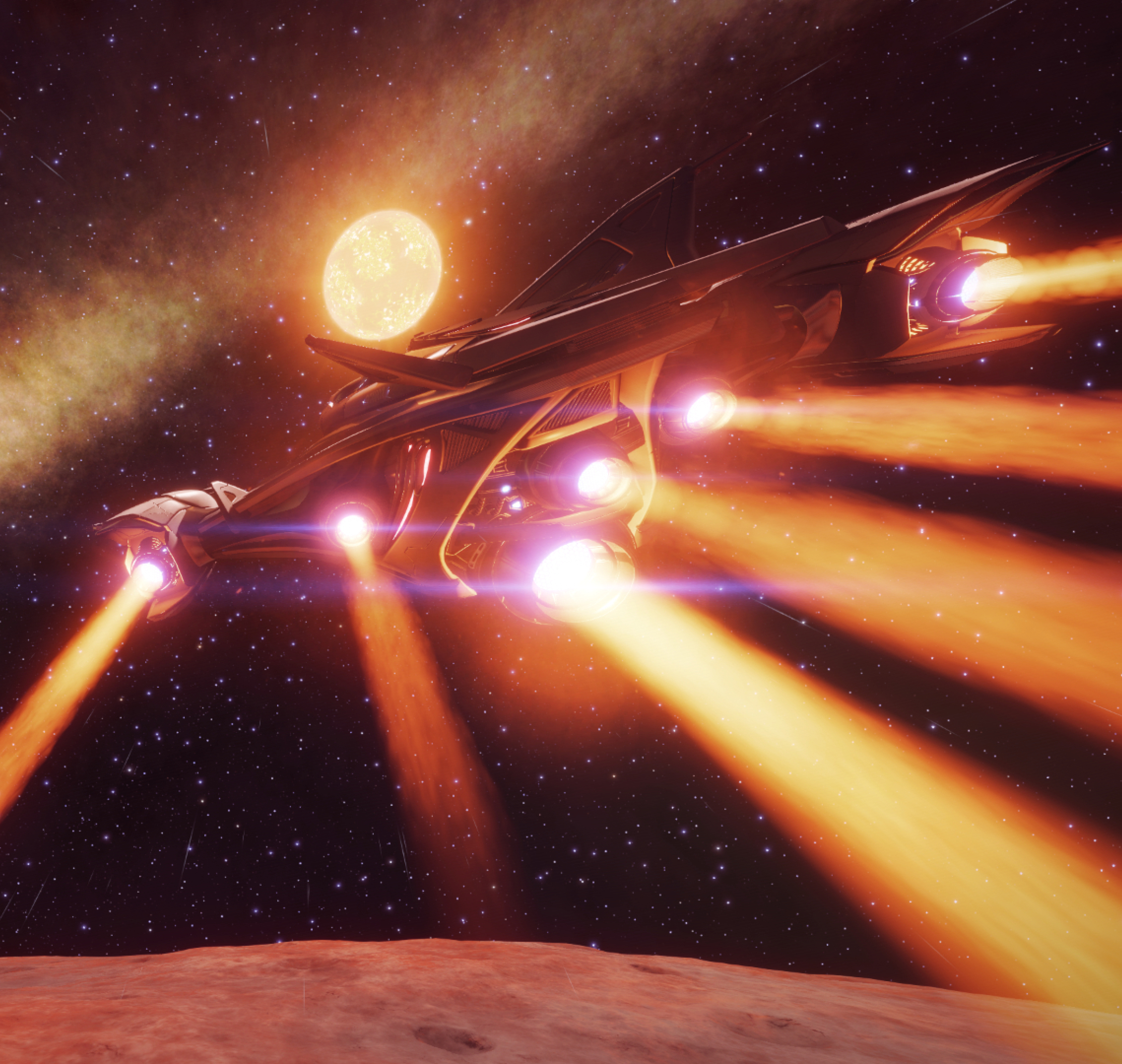 2356x2234 Resolution Imperial Cutter Spaceship Elite Dangerous ...