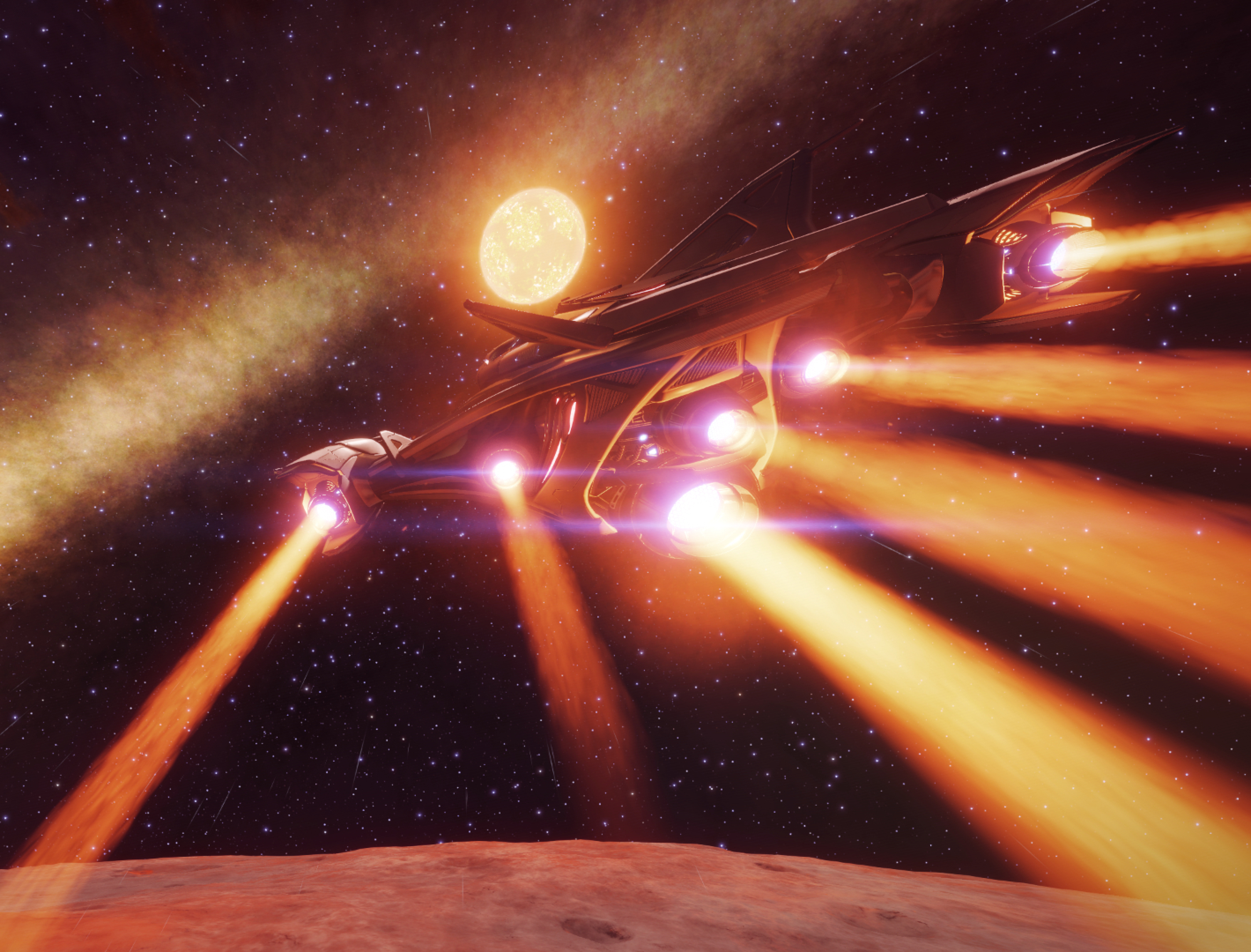 5680x4320 Resolution Imperial Cutter Spaceship Elite Dangerous ...