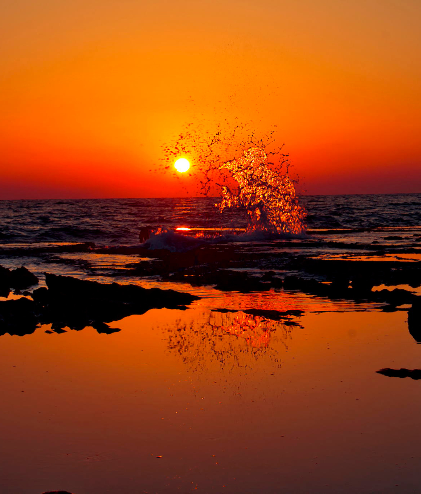 1366x1600 Resolution india, sunset, splash 1366x1600 Resolution ...
