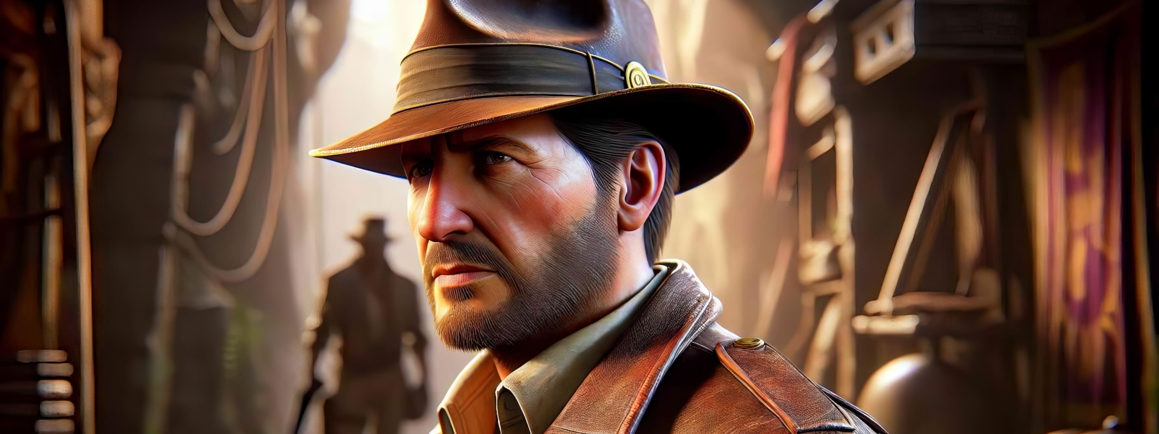 3840x1440 Resolution Indiana Jones Adventure Game AI Art 3840x1440 ...
