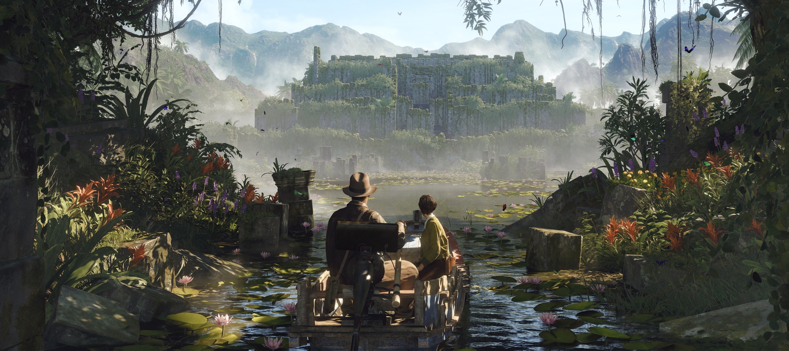 2560x1140 Resolution Indiana Jones Gaming Background 2560x1140 ...