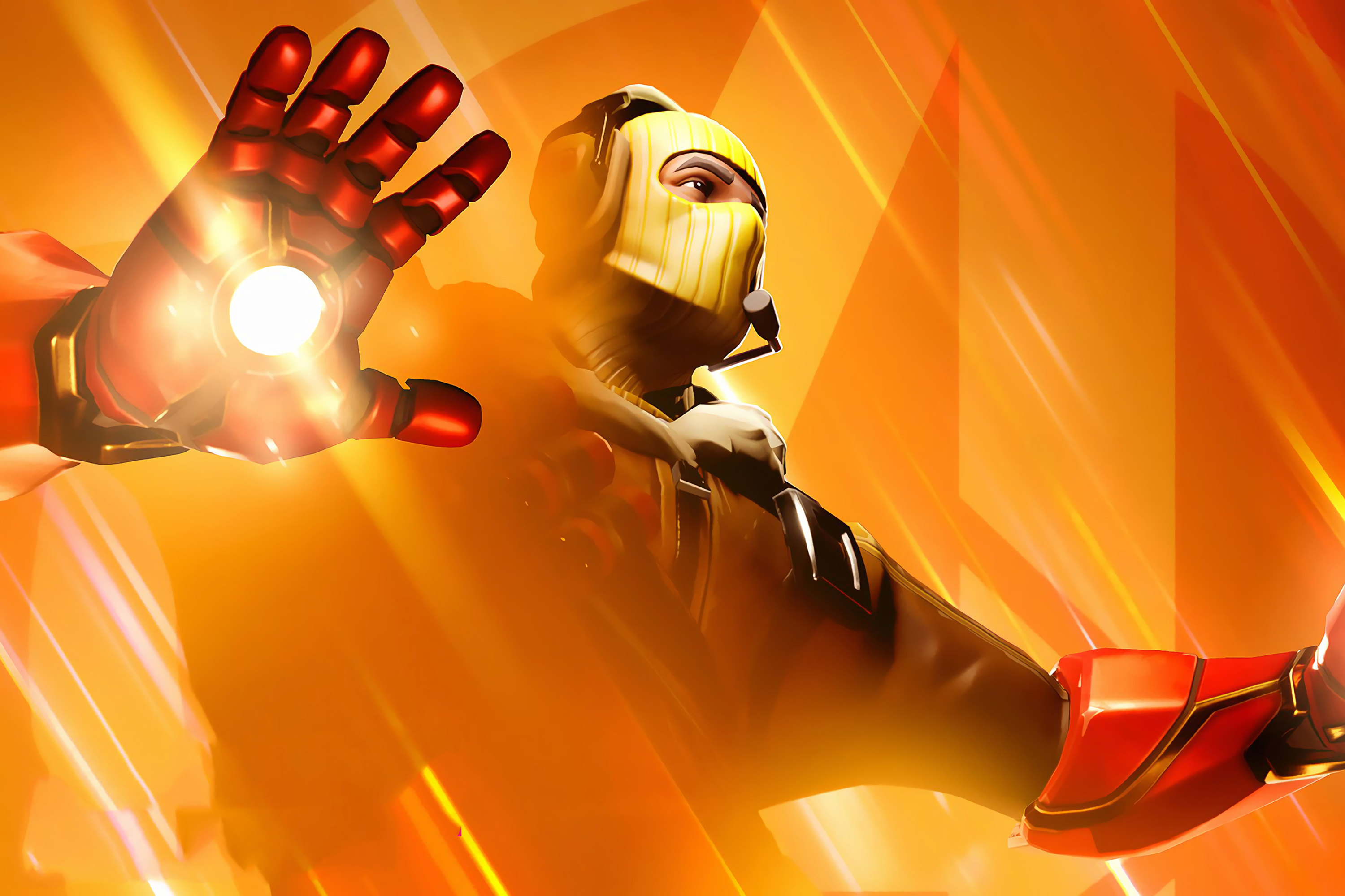 3000x2000 Resolution Iron Man Fortnite Avengers Endgame Raptor ...