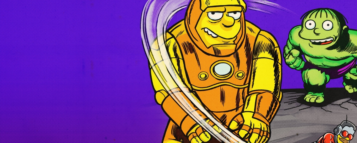 1200x480 Resolution Iron Man Simpsons 1200x480 Resolution Wallpaper ...