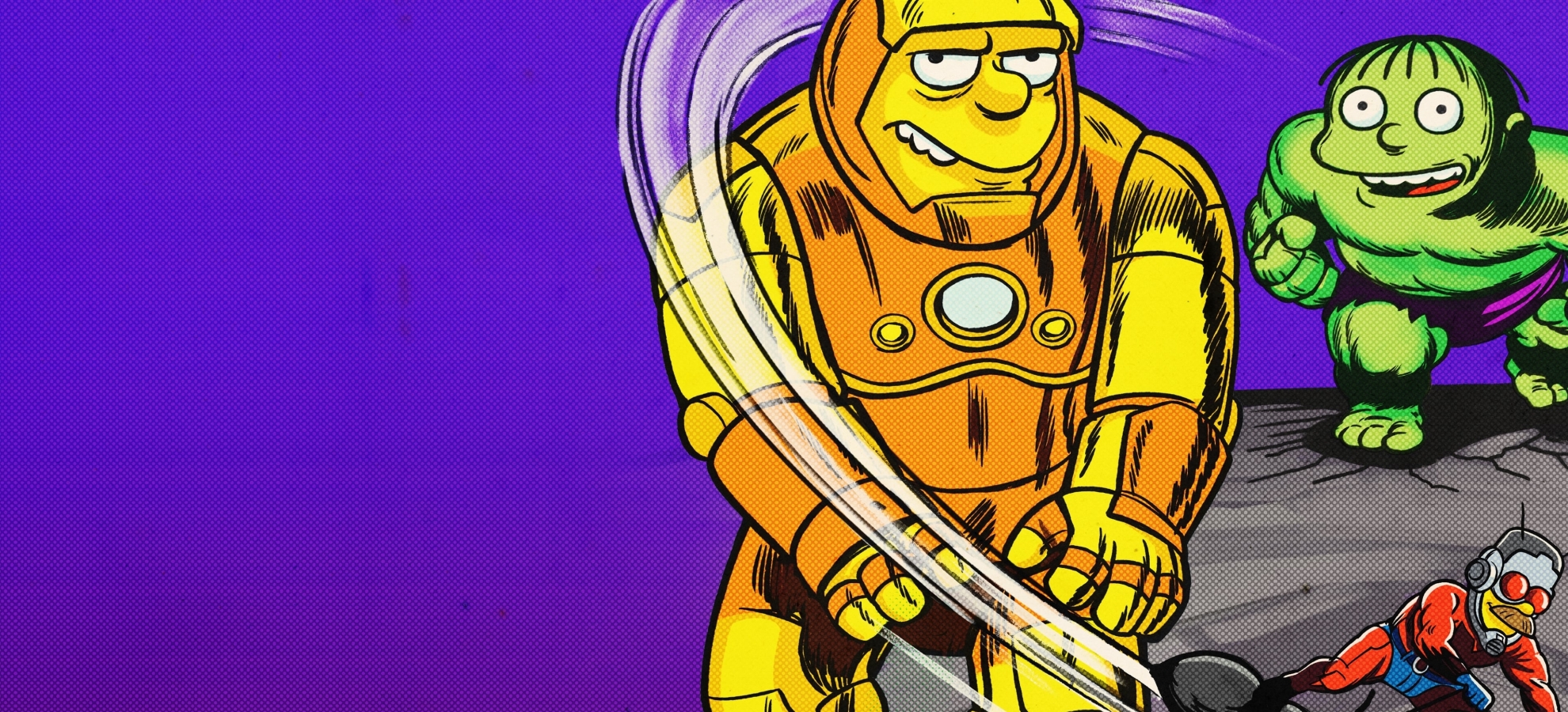 1980x900 Resolution Iron Man Simpsons 1980x900 Resolution Wallpaper ...