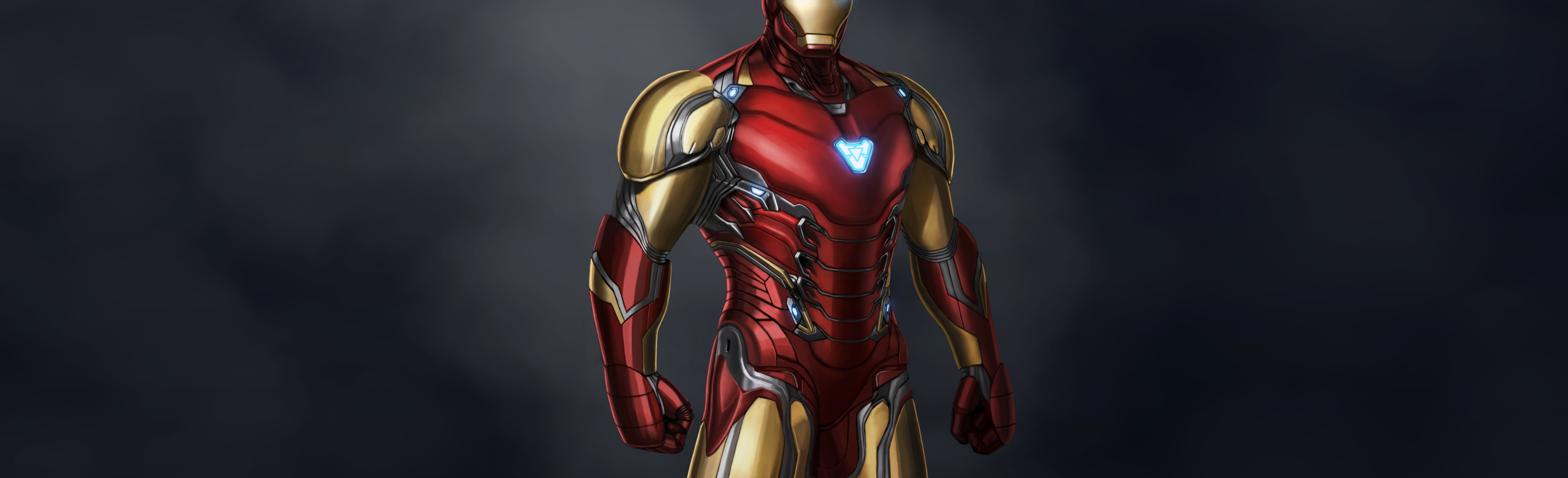 3540x1080 Resolution Ironman Avengers Endgame Suit Mark 85 3540x1080 ...