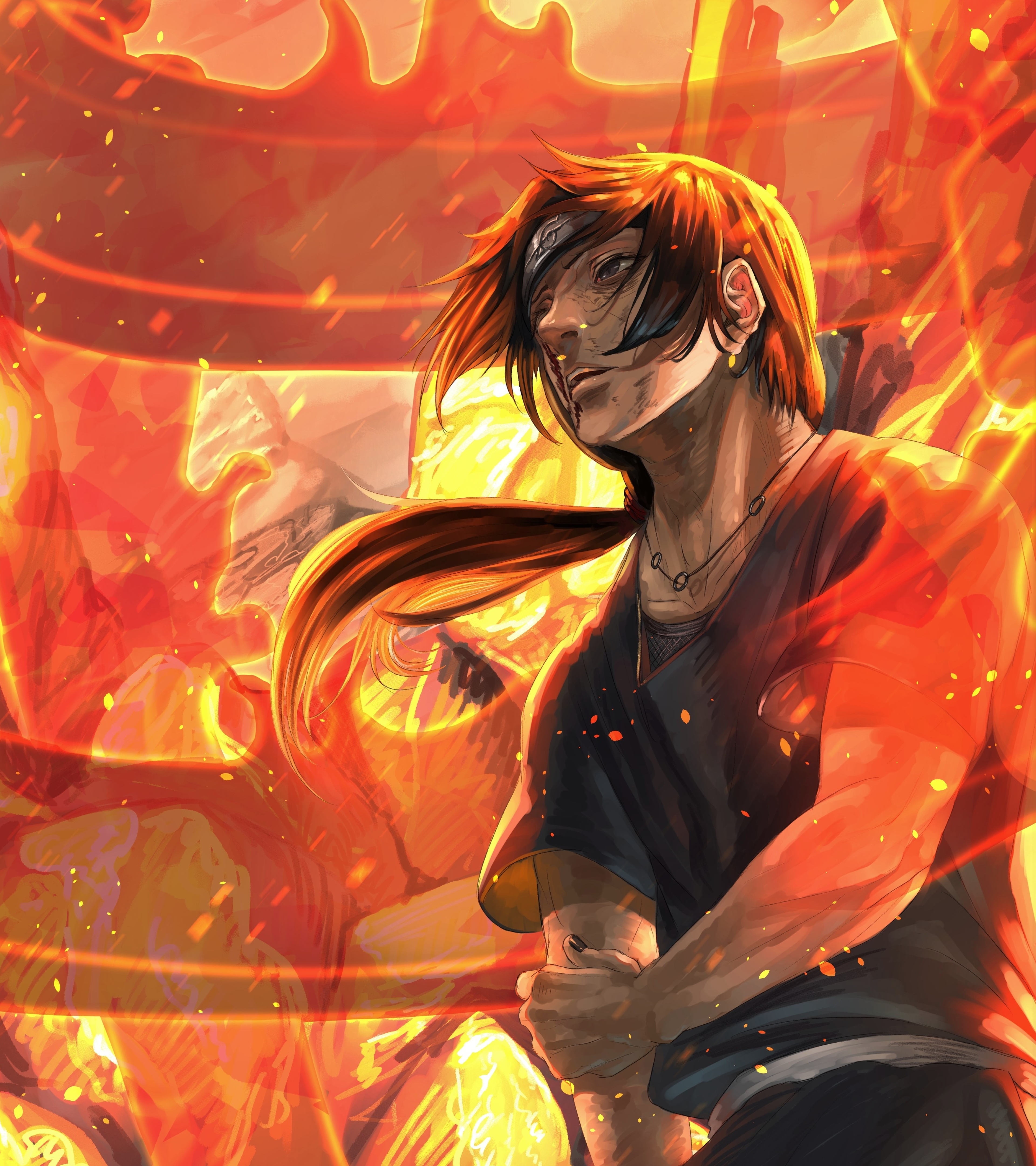 3840x4320 Resolution Itachi Uchiha Awesome Digital Art 3840x4320 ...