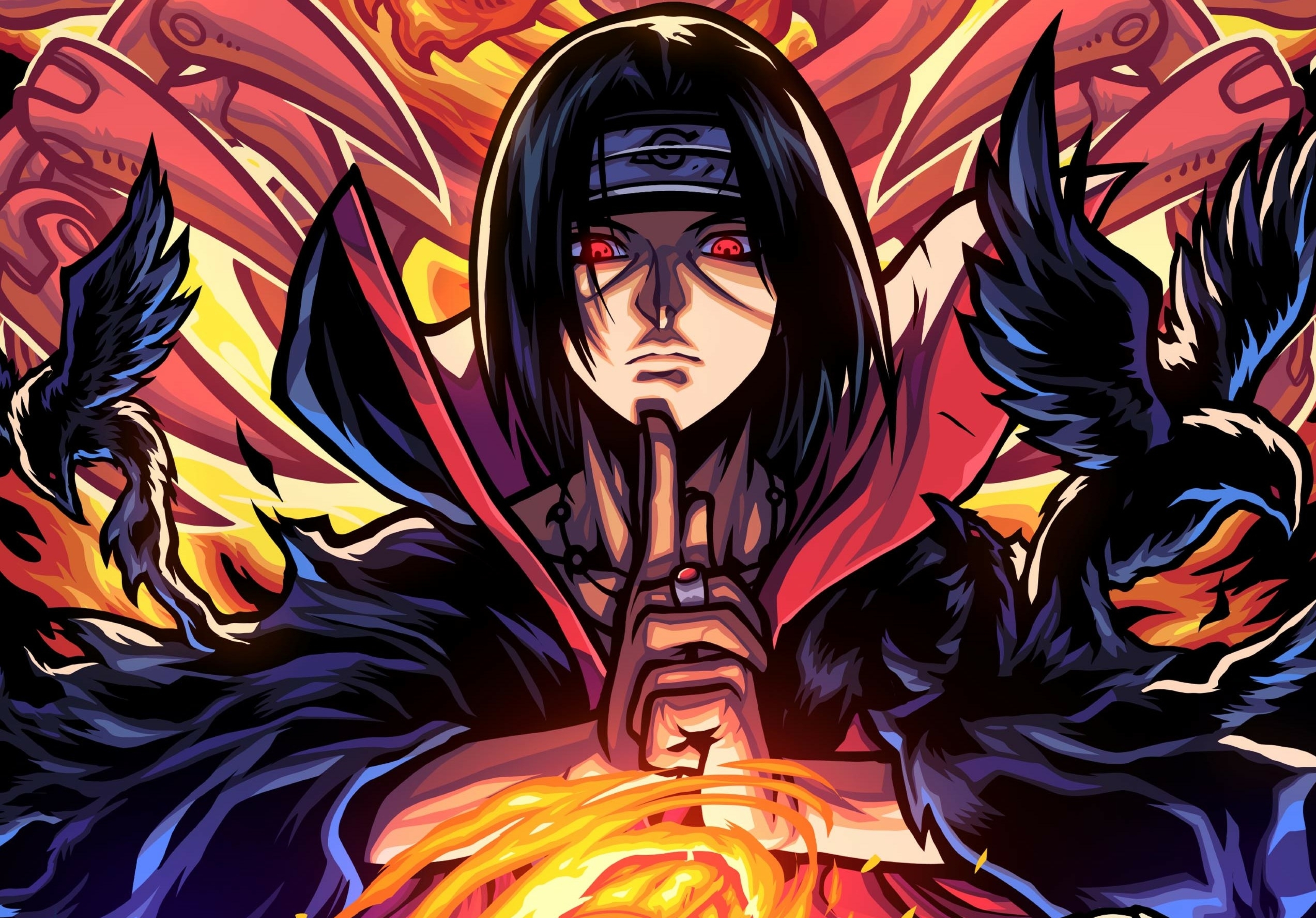 3440x2400 Resolution Itachi Uchiha Cool Digital Art Naruto HD 3440x2400 ...